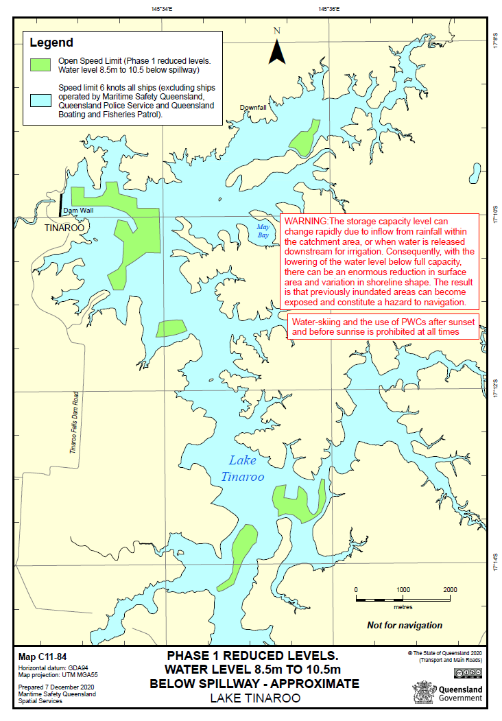 Speed limit introduced at Tinaroo Falls Dam | The Express Newspaper Mareeba, Atherton, Cooktown ...