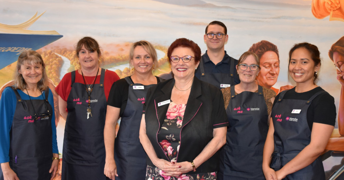 Locals enjoy opening of new library | The Express Newspaper Mareeba ...