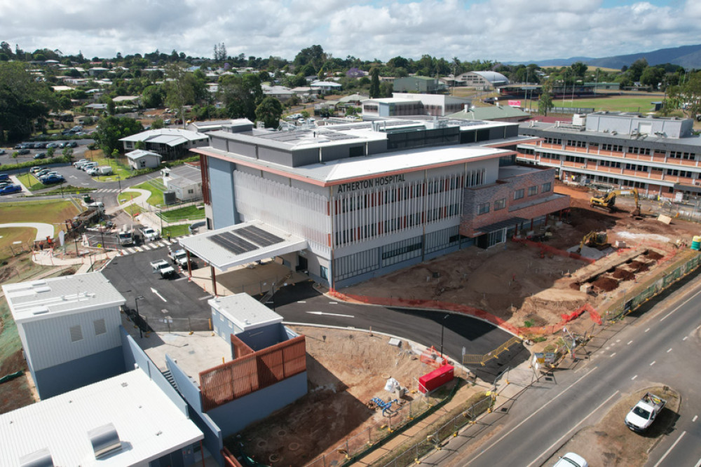 Hospital nears completion | The Express Newspaper Mareeba, Atherton ...