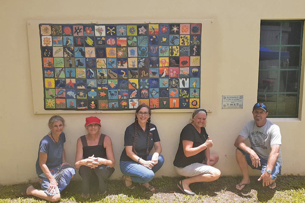 Bloomfield mural unveiled | The Express Newspaper Mareeba, Atherton ...