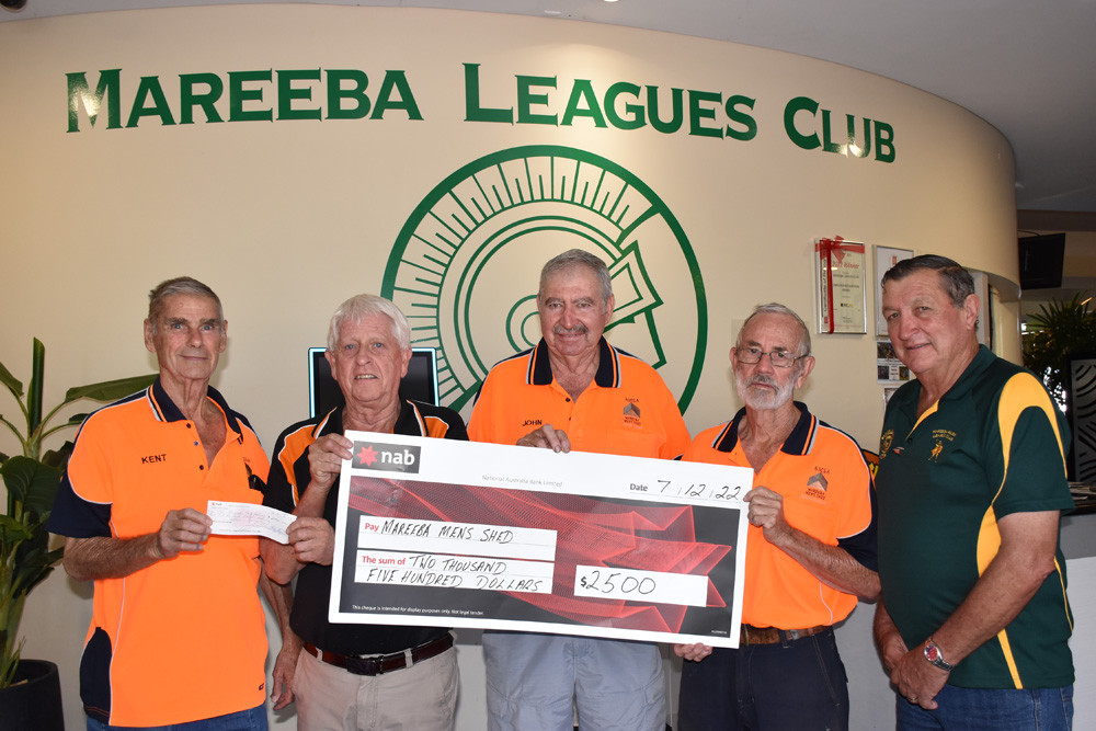 Club gives life help to Men’s Shed | The Express Newspaper Mareeba ...
