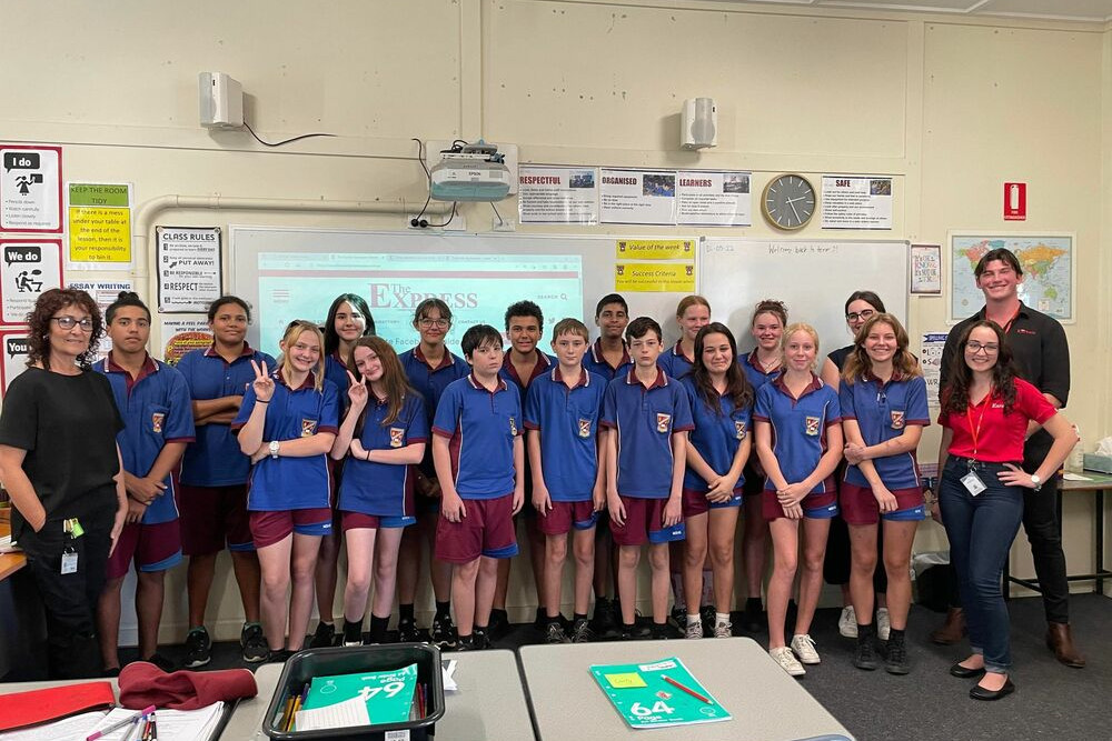 Mareeba students focus on youth in media | The Express Newspaper ...