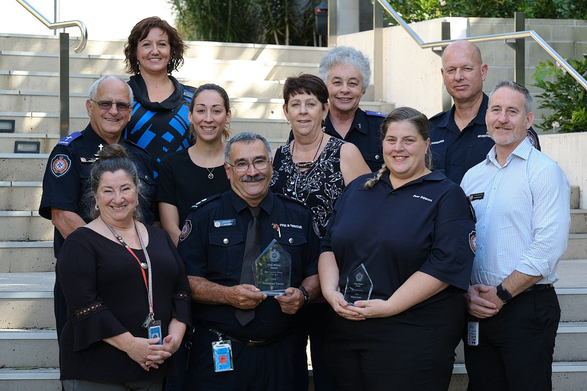 Local wins Peer Support award from the QFES. | The Express Newspaper ...
