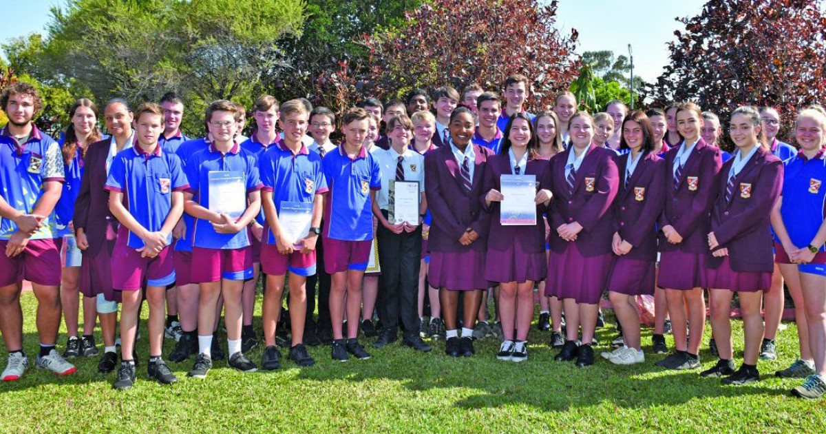 Students shine during school year | The Express Newspaper Mareeba ...