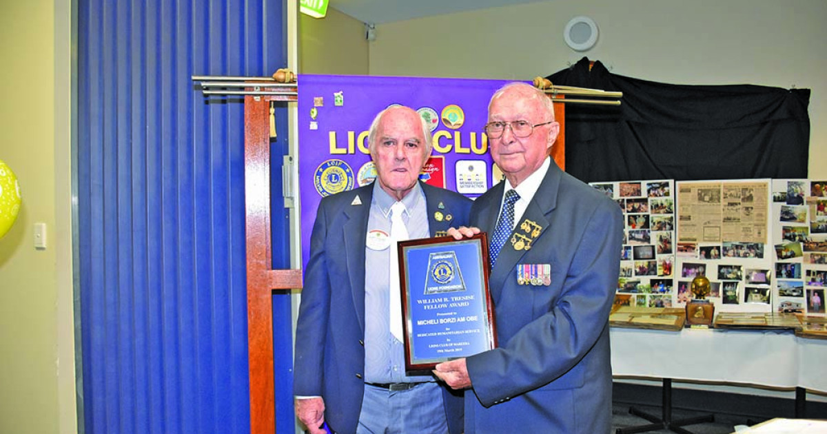 Borzi acknowledged for commitment to Lions | The Express Newspaper ...