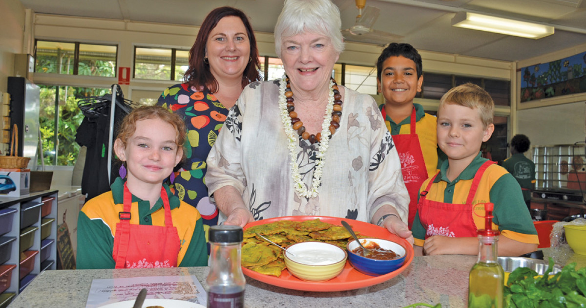 Young students think green with Stephanie Alexander | The Express Newspaper Mareeba, Atherton ...