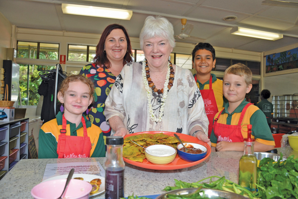 Young students think green with Stephanie Alexander | The Express Newspaper Mareeba, Atherton ...