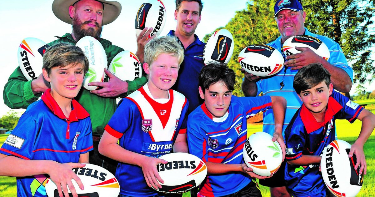 New footys for juniors | The Express Newspaper Mareeba, Atherton ...